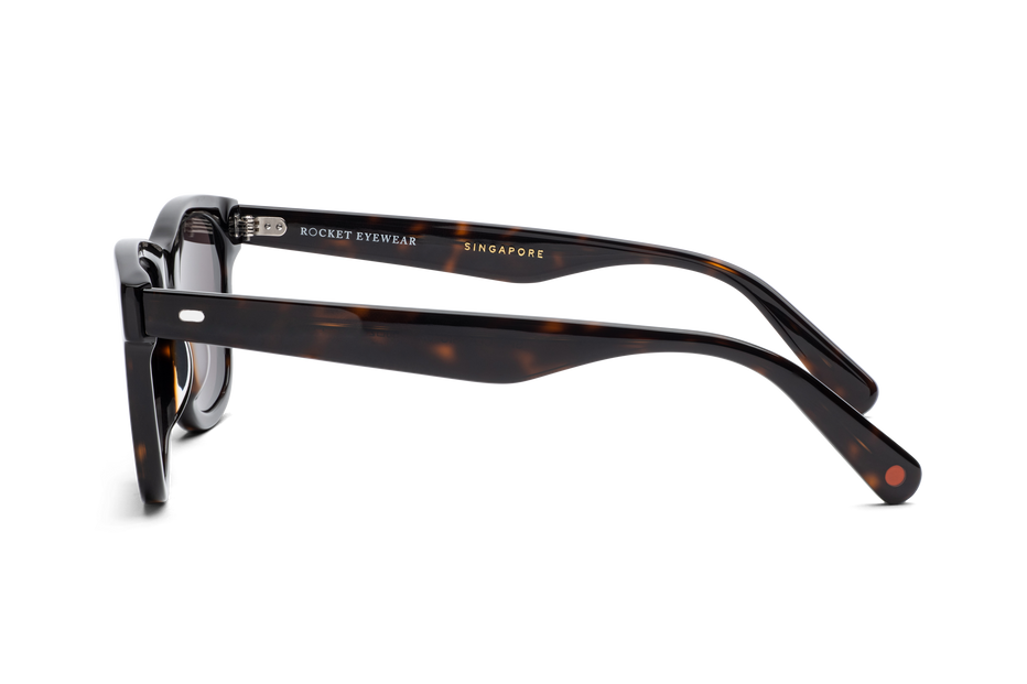 Rocket Eyewear SPT 2 Classic Mahogany Tortoise with Brown Polarized Le ...